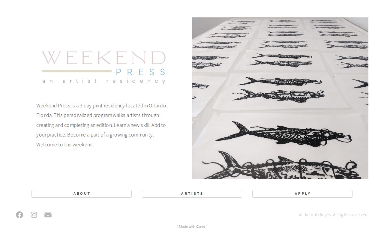 weekend press